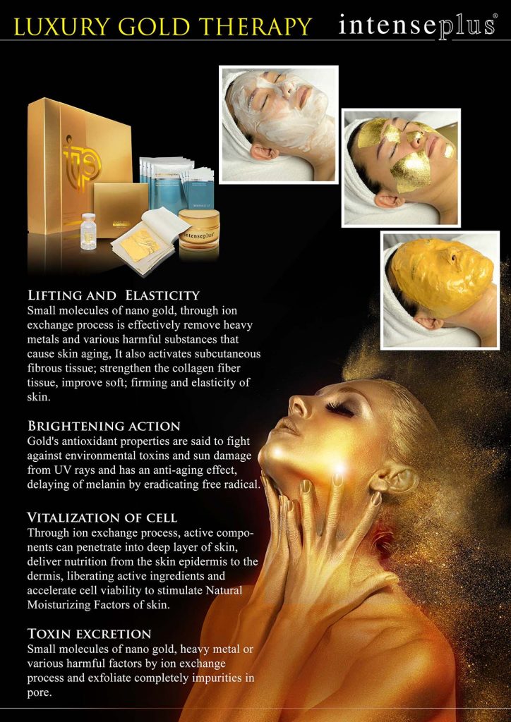 Luxury Gold Therapy | Intenseplus